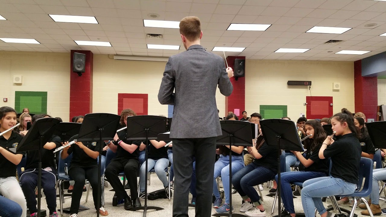 4. Riverwatch Middleschool Band Performance - Lassus Trombone - YouTube
