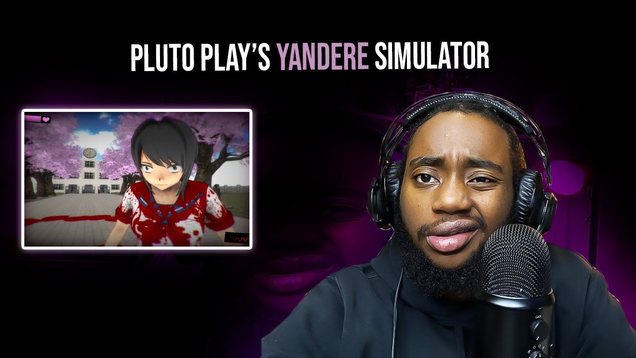 Pluto play's yandere simulator for the first time - YouTube
