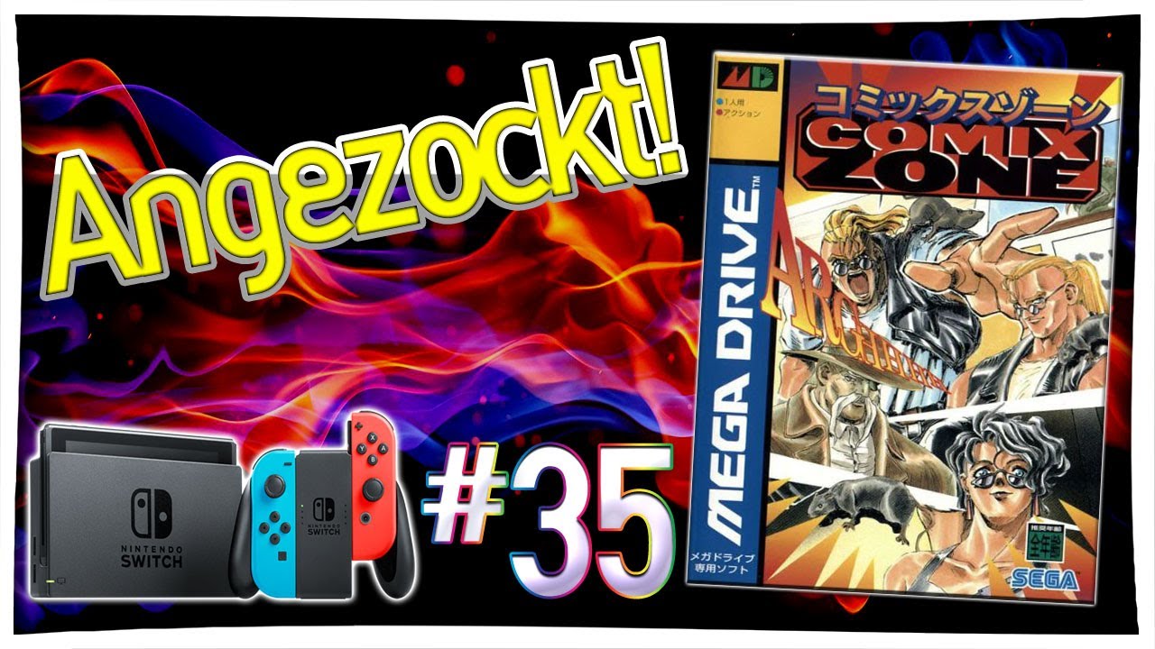 ANGEZOCKT! | Folge #35 | COMIX ZONE [Sega Mega Drive/Nintendo Switch ...