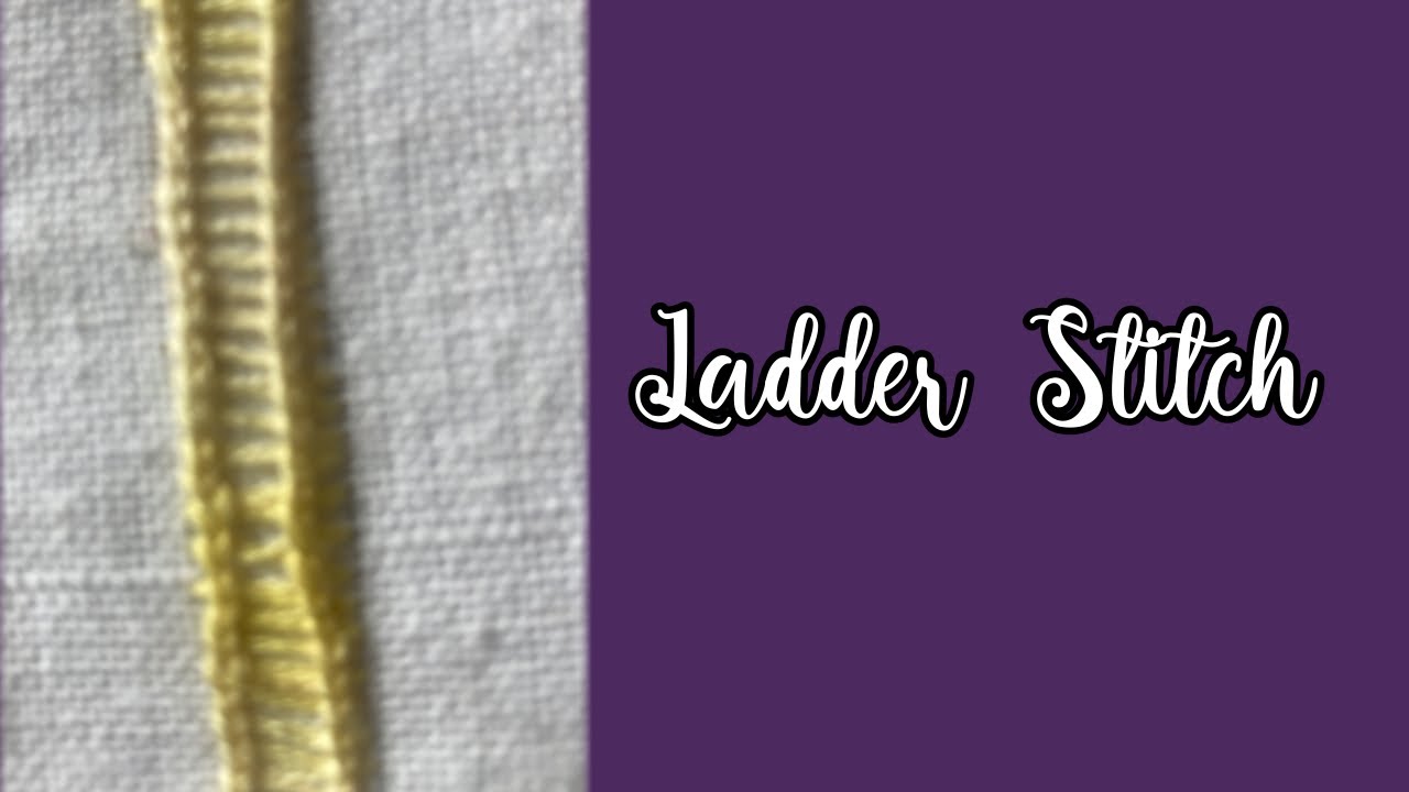 Ladder Stitch || Threads & Needles || Embroidery 32- - YouTube
