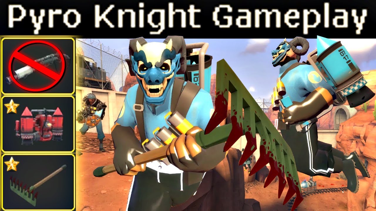 Pyro Knight TF2🔸(Team Fortress 2 Gameplay 2022) - YouTube
