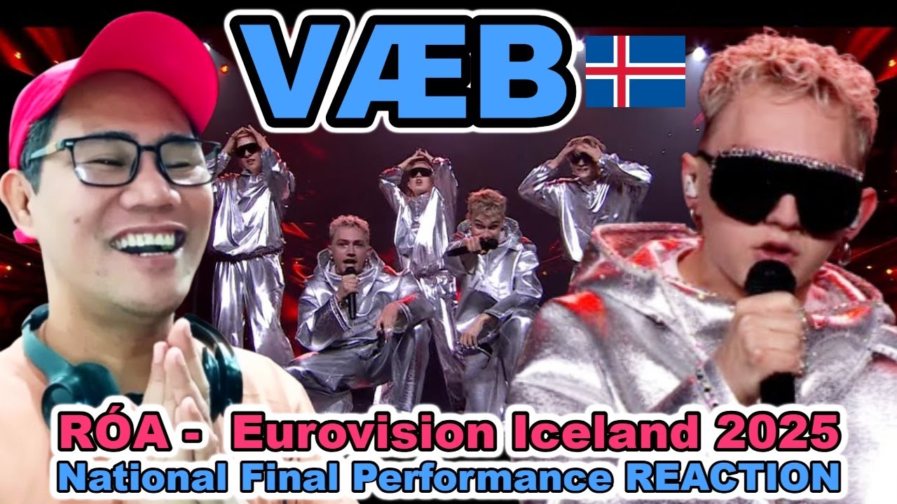 VÆB - RÓA - Eurovision Iceland 2025 - National Final Performance ...