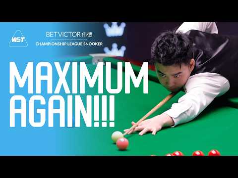 INCREDIBLE SHOTS TO MAKE THE MAXIMUM! | Si Jiahui Makes 147 in BetVictor Championship League