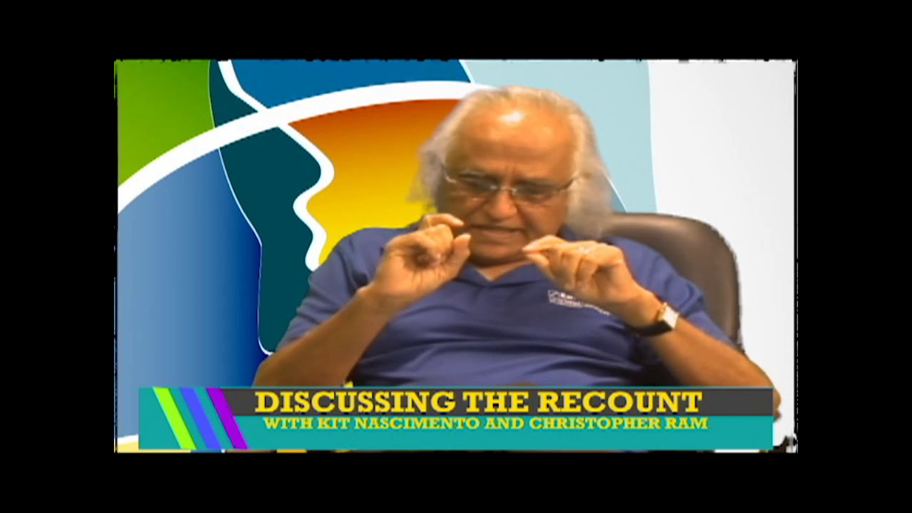 Discussing The Recount with Kit Nascimento and Christopher Ram June 3rd ...