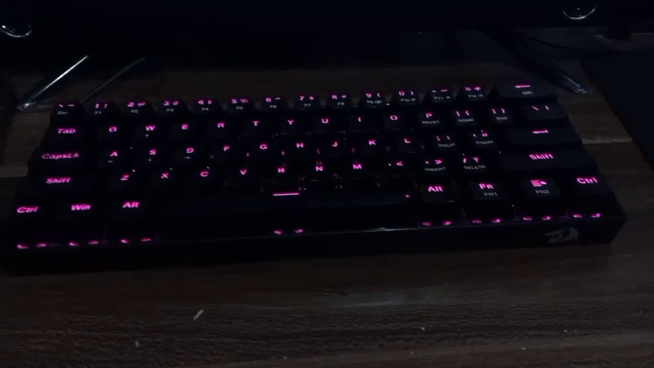 Redragon K630 Mechanical 60% Keyboard (Review) - YouTube