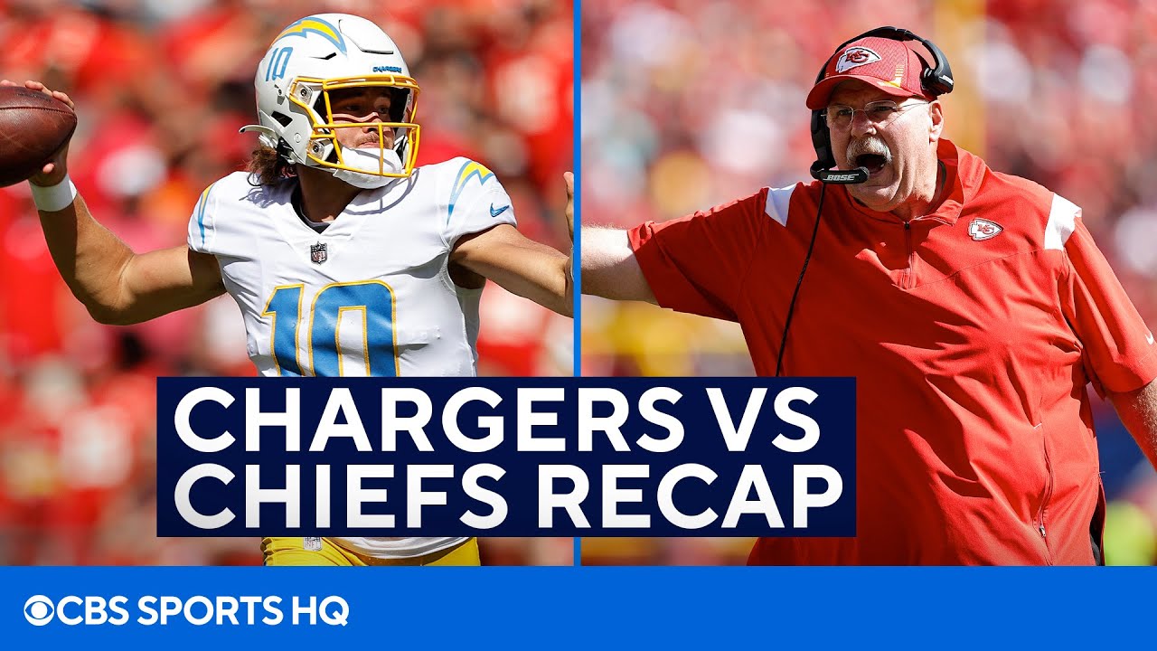 LAST PLACE Chiefs vs Chargers Recap and Analysis | CBS Sports HQ - YouTube