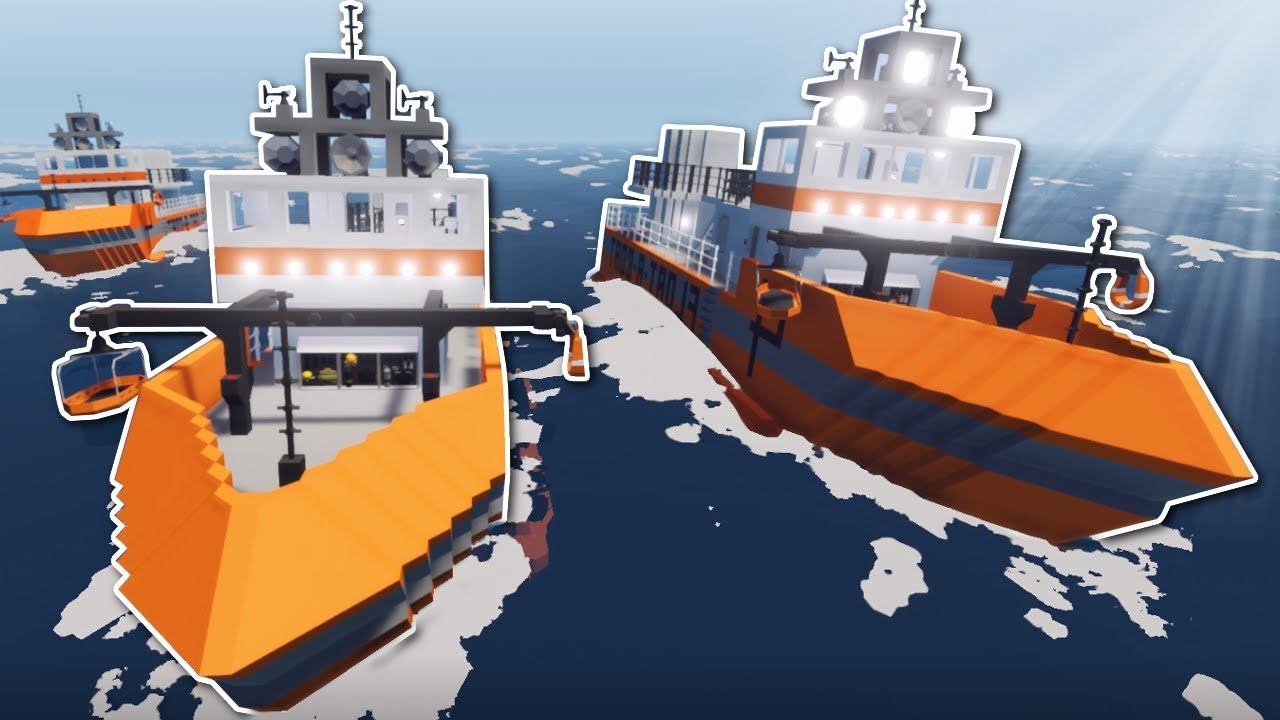 TSUNAMI SURVIVAL IN A CONVOY! - Stormworks Multiplayer Gameplay - Plane ...