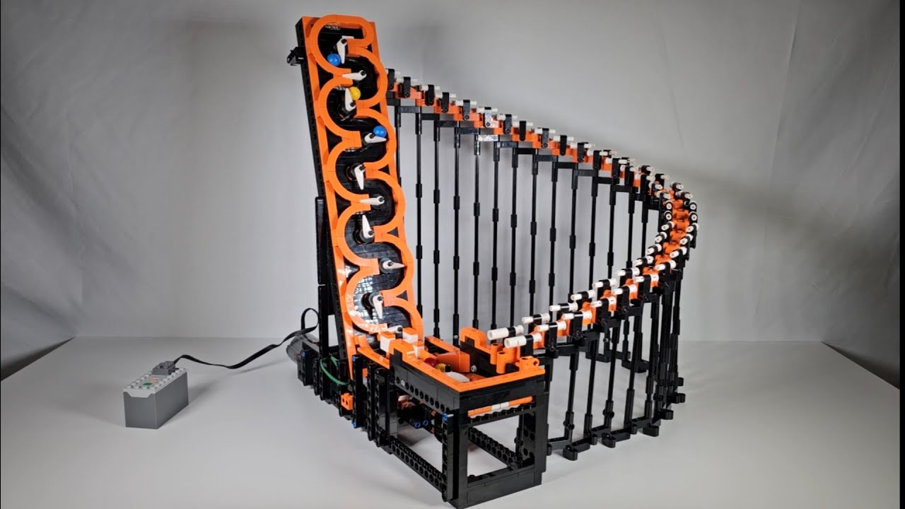 Great Ball Contraption Building Set By Mould King - YouTube