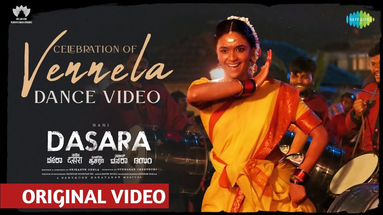 Vennela dance video | Keerthi Suresh dance | Dasara Movie | Keerthi ...