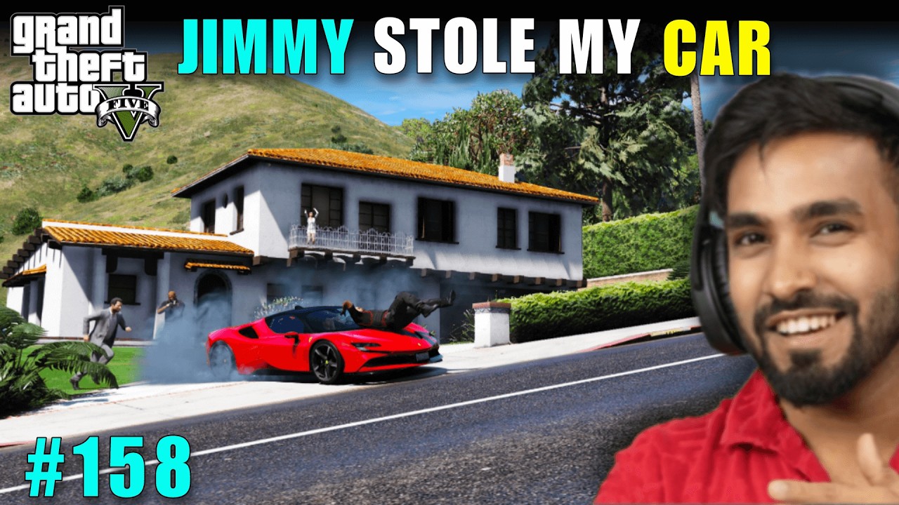 JIMMY STOLE MY SUPER CAR | TECHNO GAMERZ GTA 5 GAMEPLAY #158 - YouTube