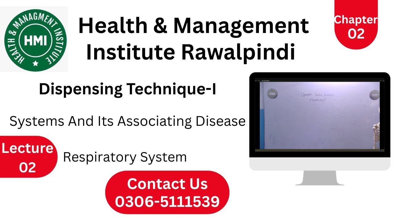 AHS||Dispensing Technique-I||Systmes||Respiratory System - YouTube