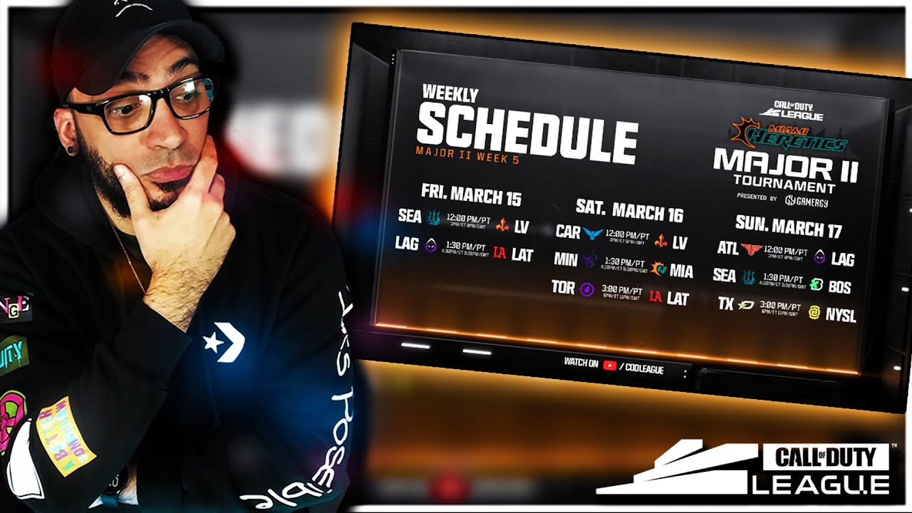 LAST MATCHES TILL MIAMI!!... "CDL WEEK 5 PREDICTIONS PICK'EM" (MAJOR 2 ...