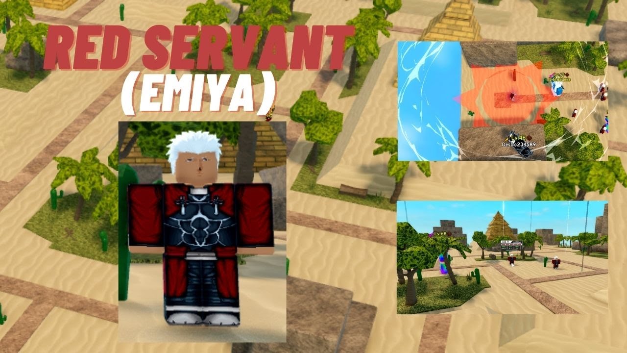 Red Servant(Emiya) 5 Star Showcase on All Star Tower Defense! - YouTube