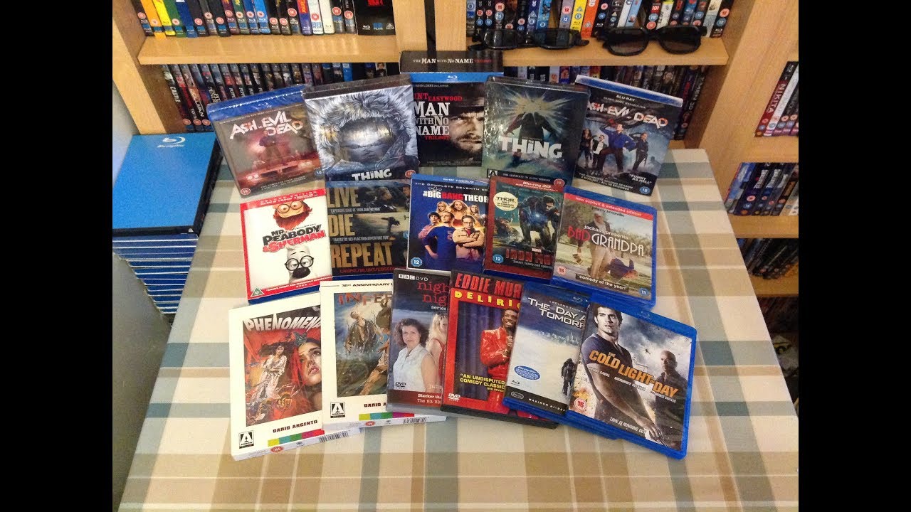 My Blu Ray & DVD Pickups. October 23rd 2017 - YouTube