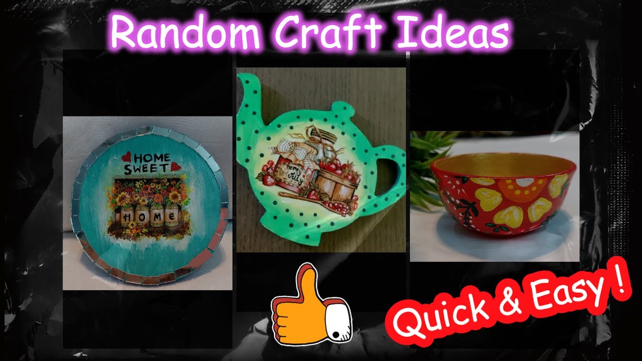 Painting on random things | Easy DIY Ideas | Home and kitchen decor ...