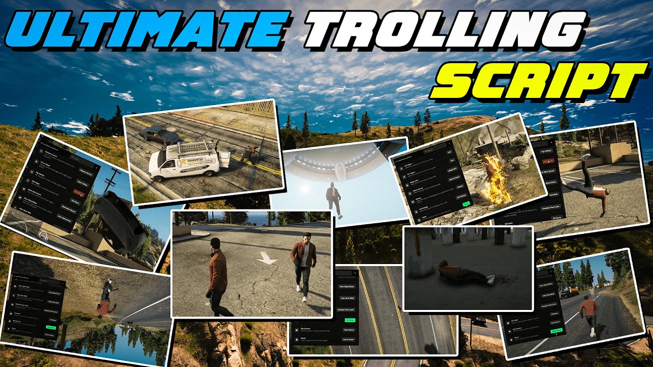 Free Ultimate Trolling Script | Mod Menu | Admin Troll Menu | QBCore ...