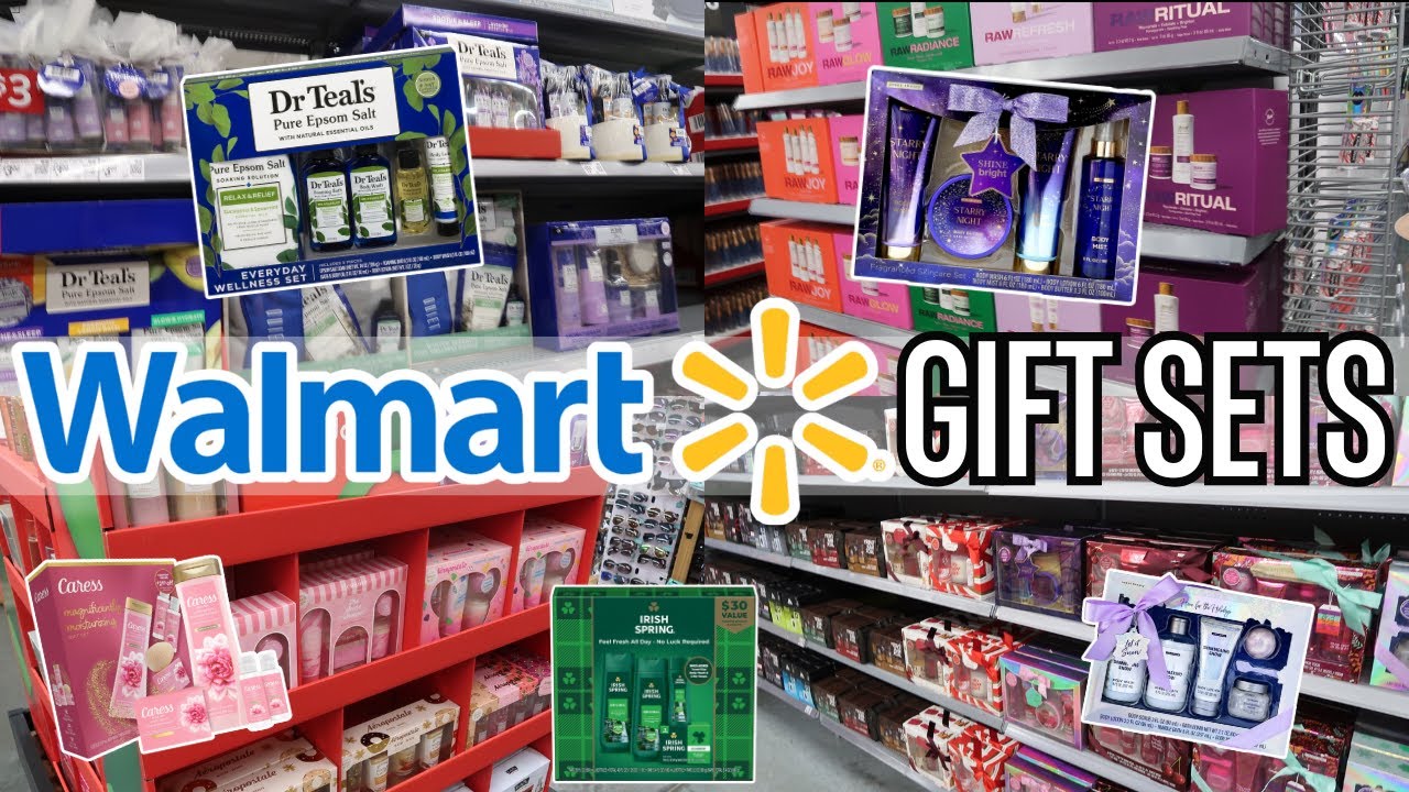 WALMART SHOP WITH ME | NEW WALMART GIFT SET FINDS | AFFORDABLE HOLIDAY ...