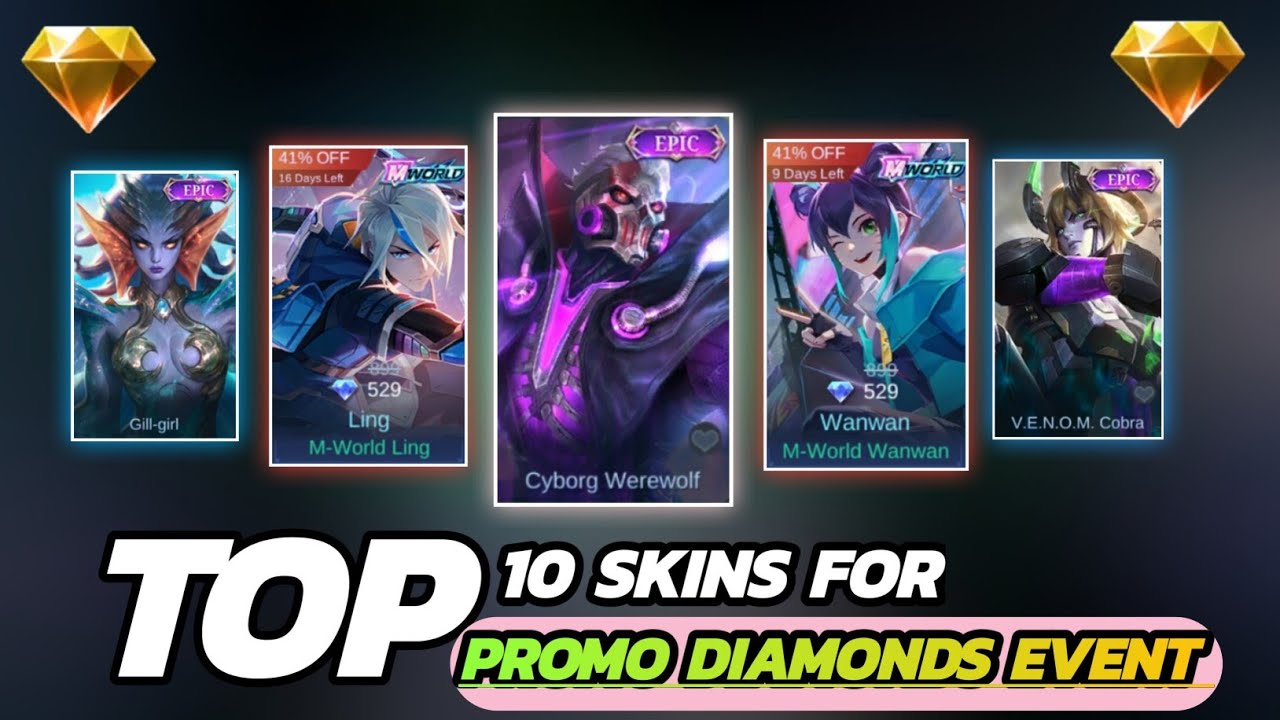 WHICH SKIN YOU SHOULD BUY WITH YOUR PROMO DIAMONDS ?|| PROMO DIAMONDS ...
