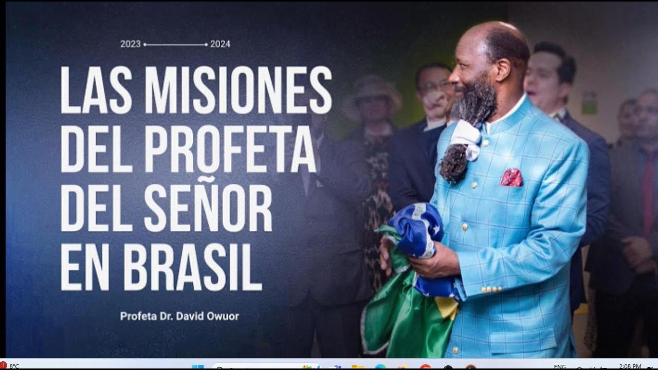 TODAS LAS MISIONES DEL PROFETA DAVID OWUOR EN BRASIL - YouTube