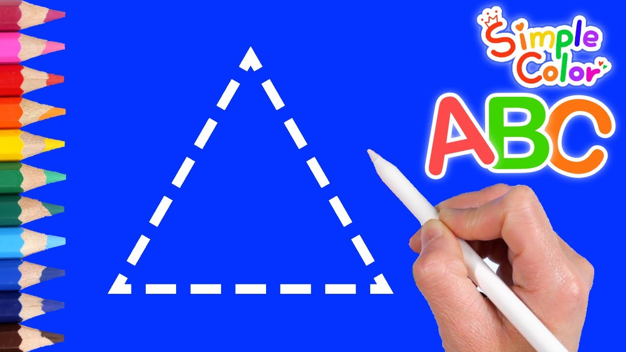 For kids drawing | Learn shapes for kids | Learn shapes while listening ...