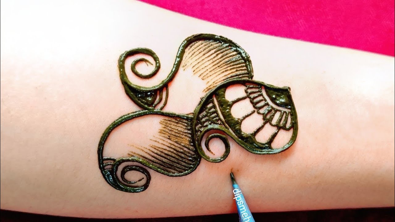 New Stylish Front Hand Mehndi Design| Easy Mehndi Design| Mehndi ki ...