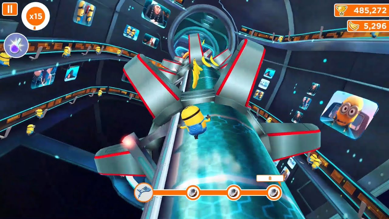 Despicable Me: Minion Rush - Anti-Villain League Rotating Gears ...