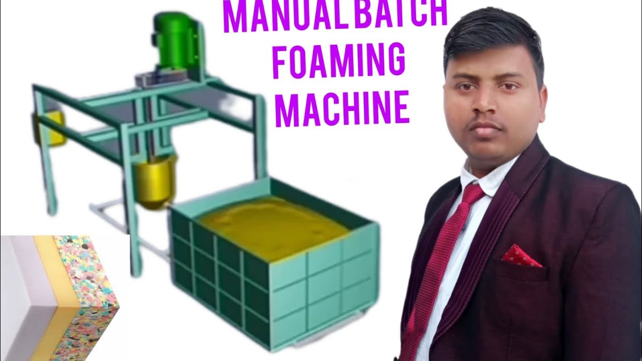 PU Foam 💯% Result My Production in Manual Batch Foaming Machine - YouTube