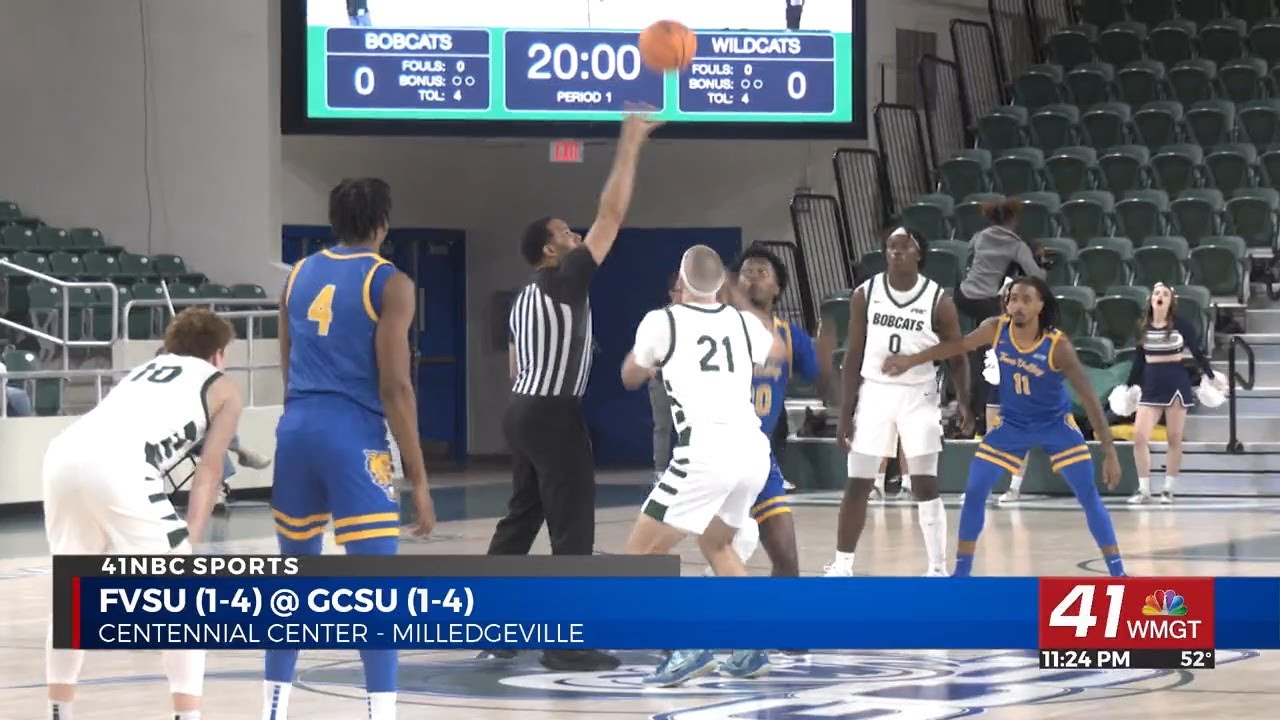 GCSU Bobcats takes victory over FVSU Wildcats in Men's College ...