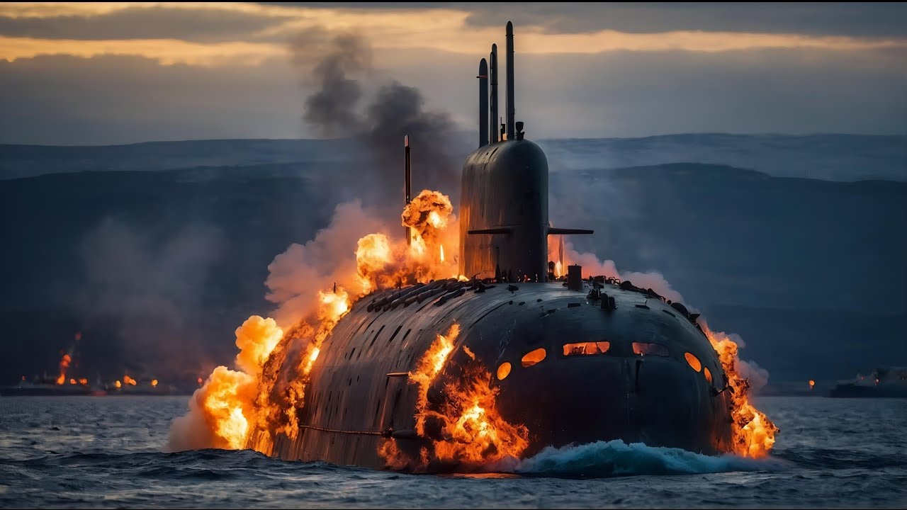 JUST ARRIVED! Ukrainian F-16s SINK Russian Submarine in Crimean Port ...