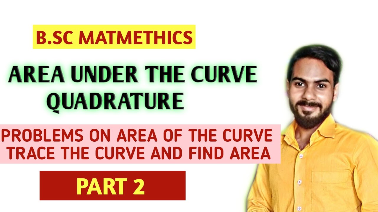 Problems on area under the curve part 2 - YouTube