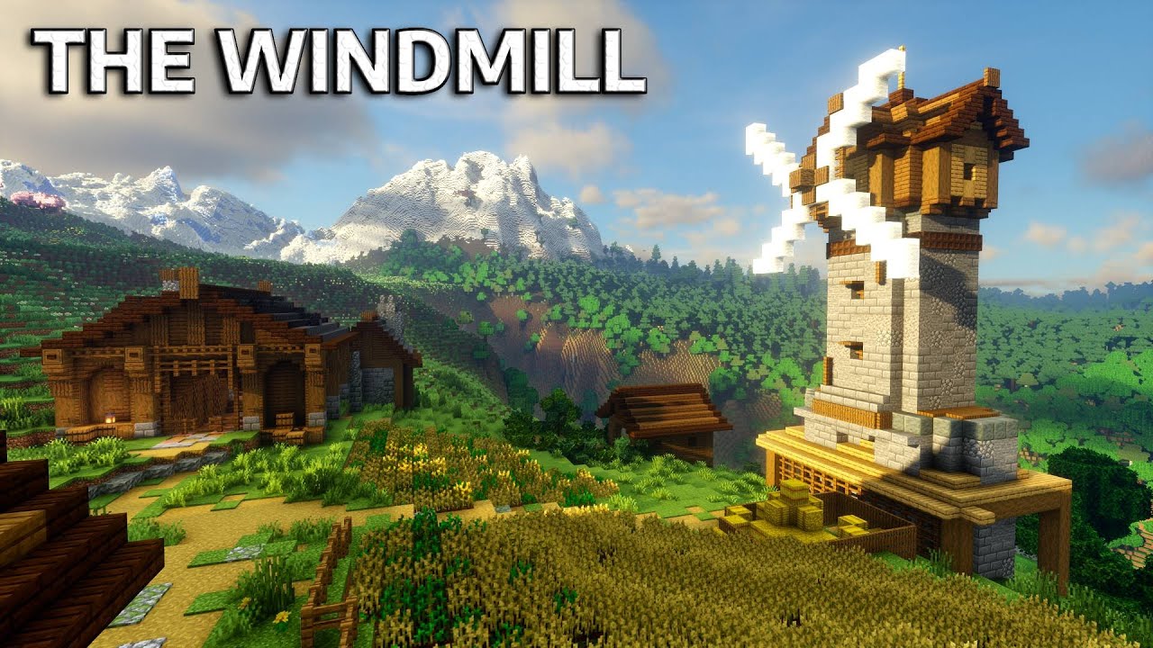 The Windmill : Minecraft 1.21 Let's Play (Episode 10) - YouTube
