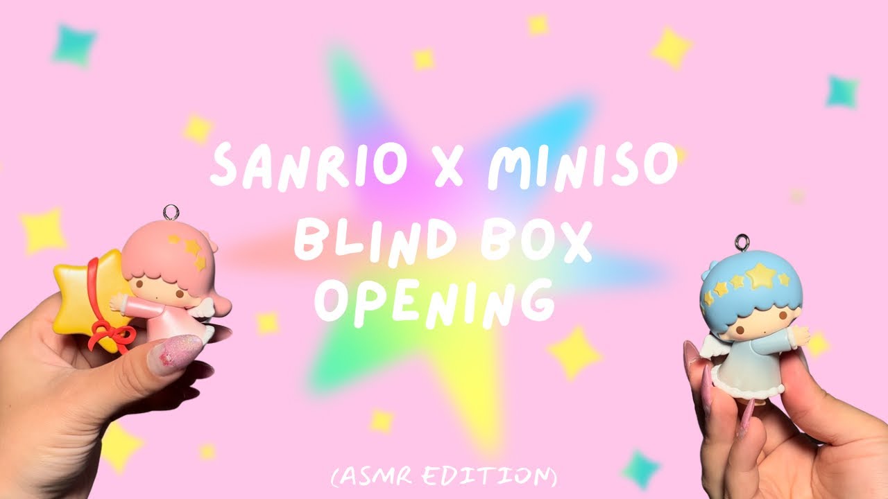 Miniso x Sanrio Star Angel Blind Box Opening — $100 Haul - YouTube