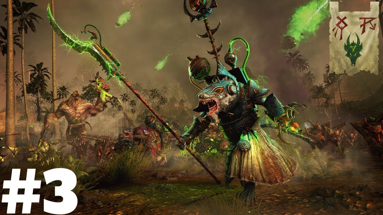 ATACANDO BELEGAR! - Skavens(Ikit Garra) - (TTWH2 - ME) #3 - YouTube