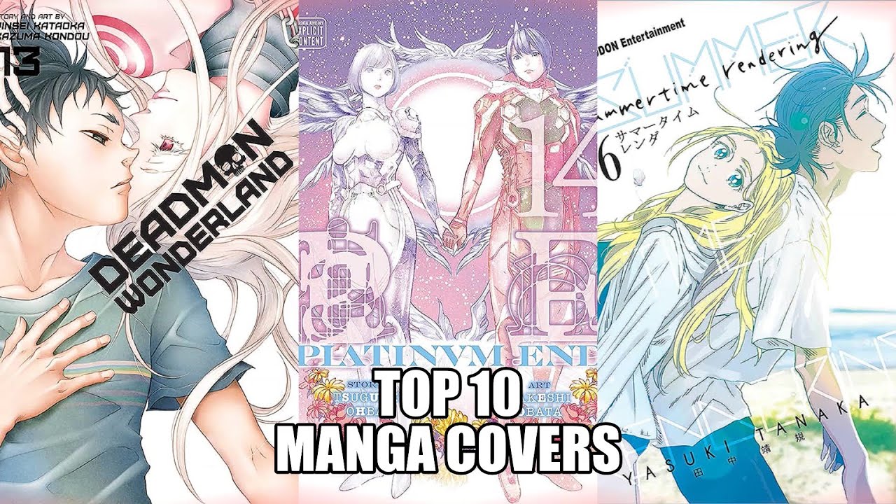 My Top 10 Favorite Manga Covers - YouTube