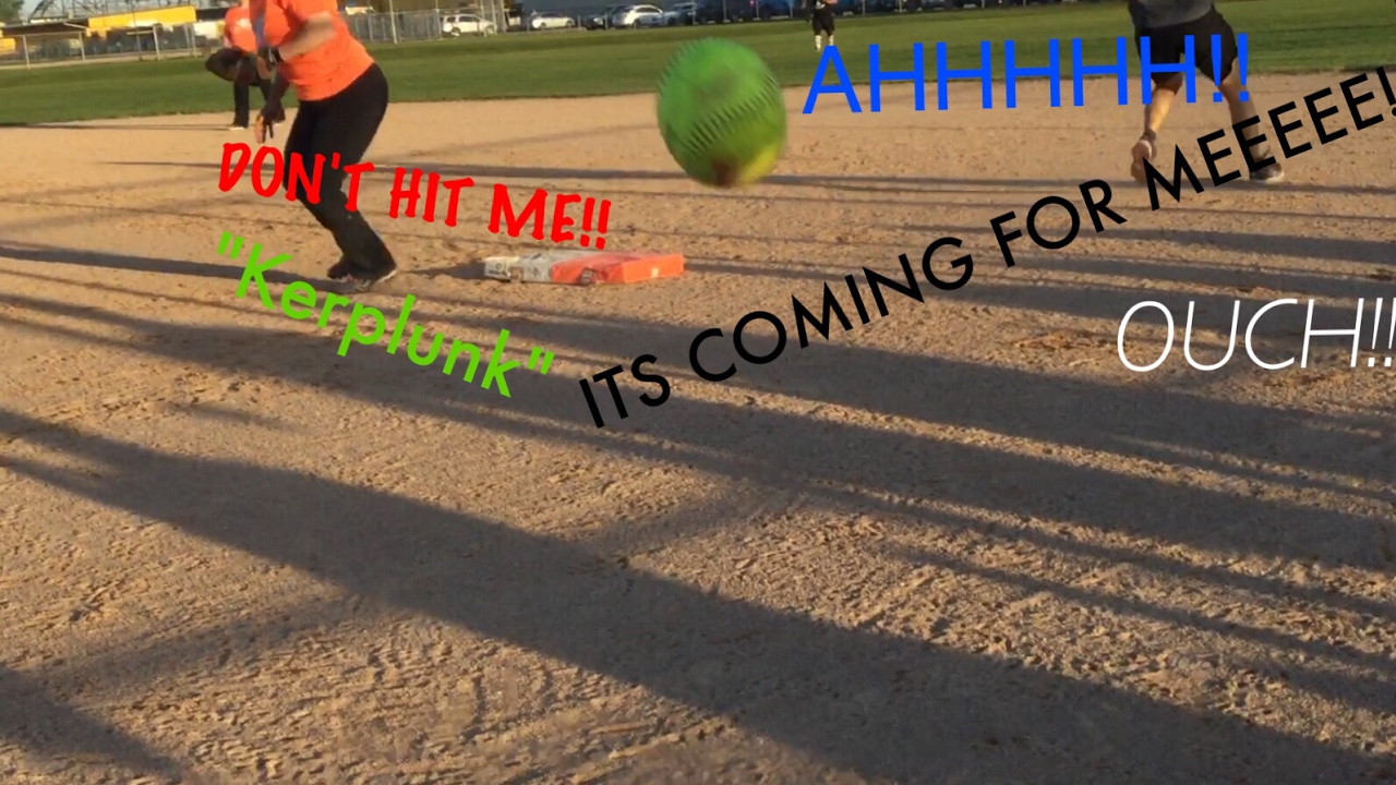 HIT IN THE FACE WITH 100MPH Softball!! - YouTube
