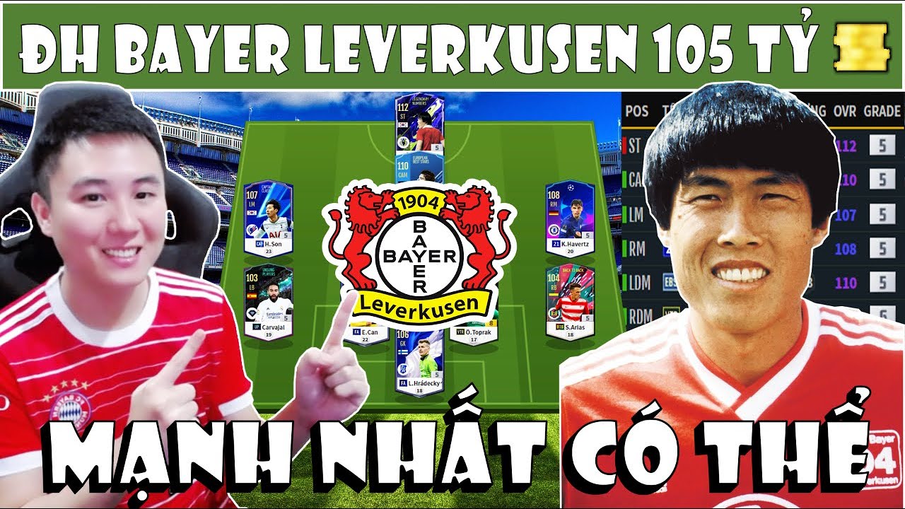 (FO4 Team Build) Lên Đội Hình BAYER LEVERKUSEN Với 105 Tỷ BP Như Này Là ...