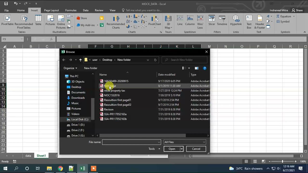 Embed Or Insert A Pdf Or Any File In Excel Excel Tips YouTube Embed Or Insert A Pdf Or Any File In Excel Excel Tips YouTube