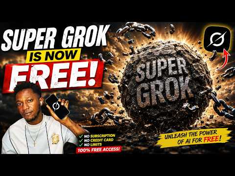 Super GROK is now FREE for everyone  | Generate unlimited AI videos free (15s)