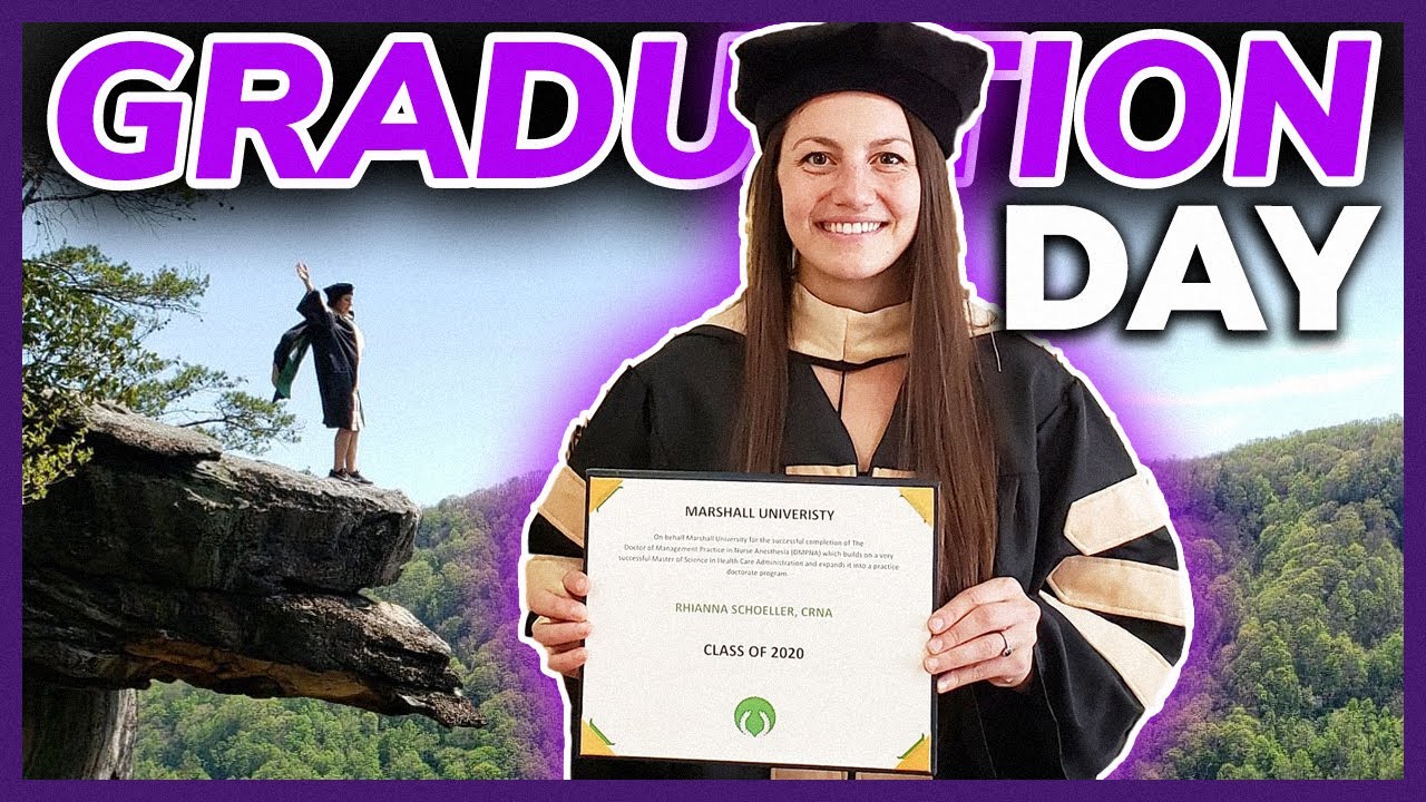 CRNA SCHOOL GRADUATION DAY | GETTING MY DOCTORAL DEGREE! - YouTube