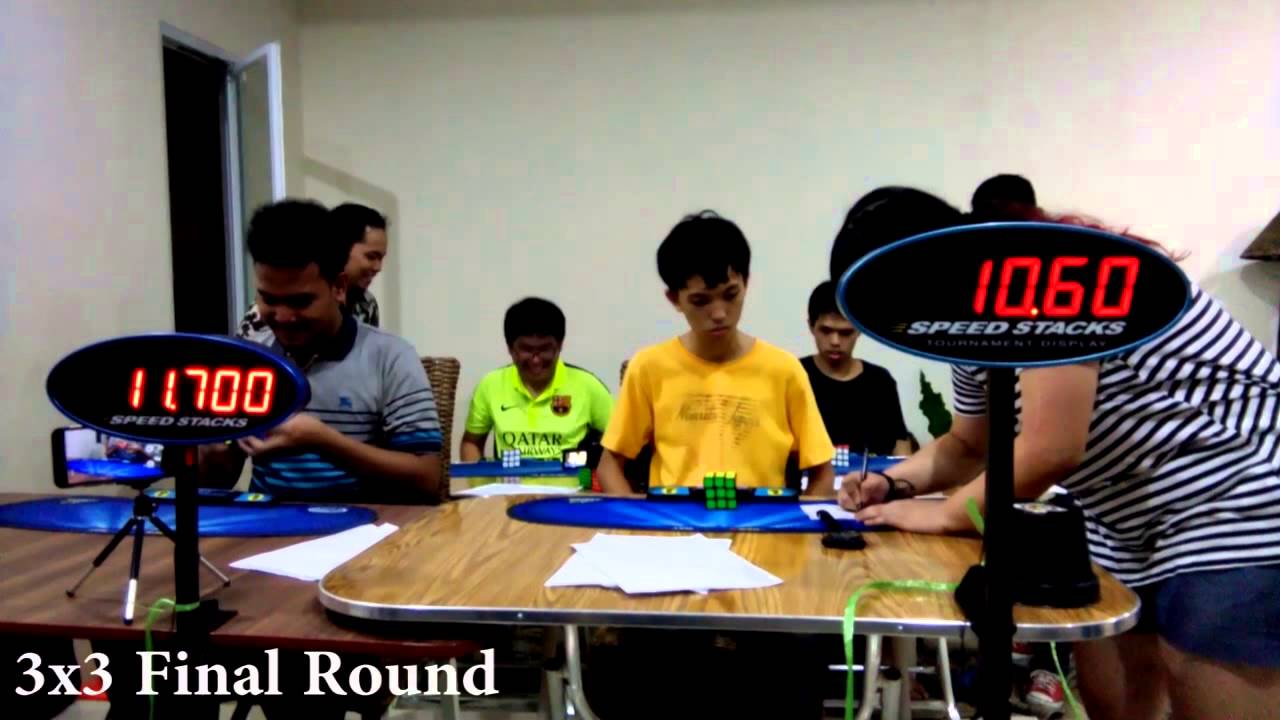 BSD Open 2016 | Official Competition Rubik's cube - YouTube
