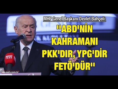 Devlet Bahçeli'den ABD'ye Ülkü Ocakları tepkisi