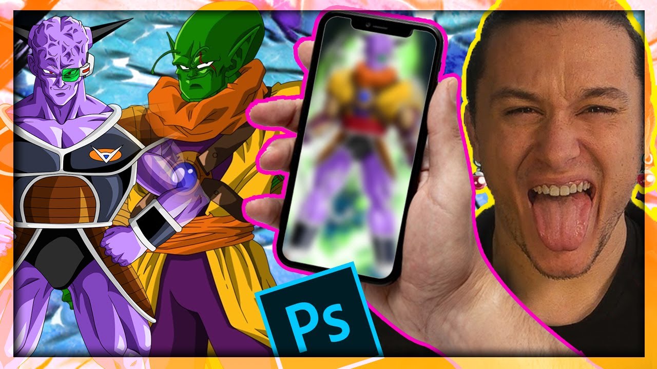CRAZY GINYU x Lord SLUG FUSION | Dragon Ball Photoshop Challenge - YouTube