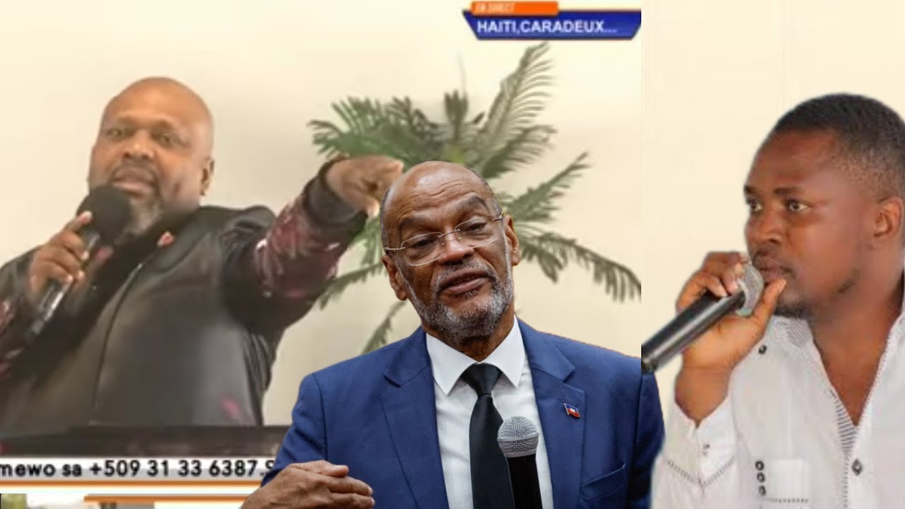 pastè Marco mete nan bol prophèt Mackenson😂 pastè a blaze ariel ak tout ...