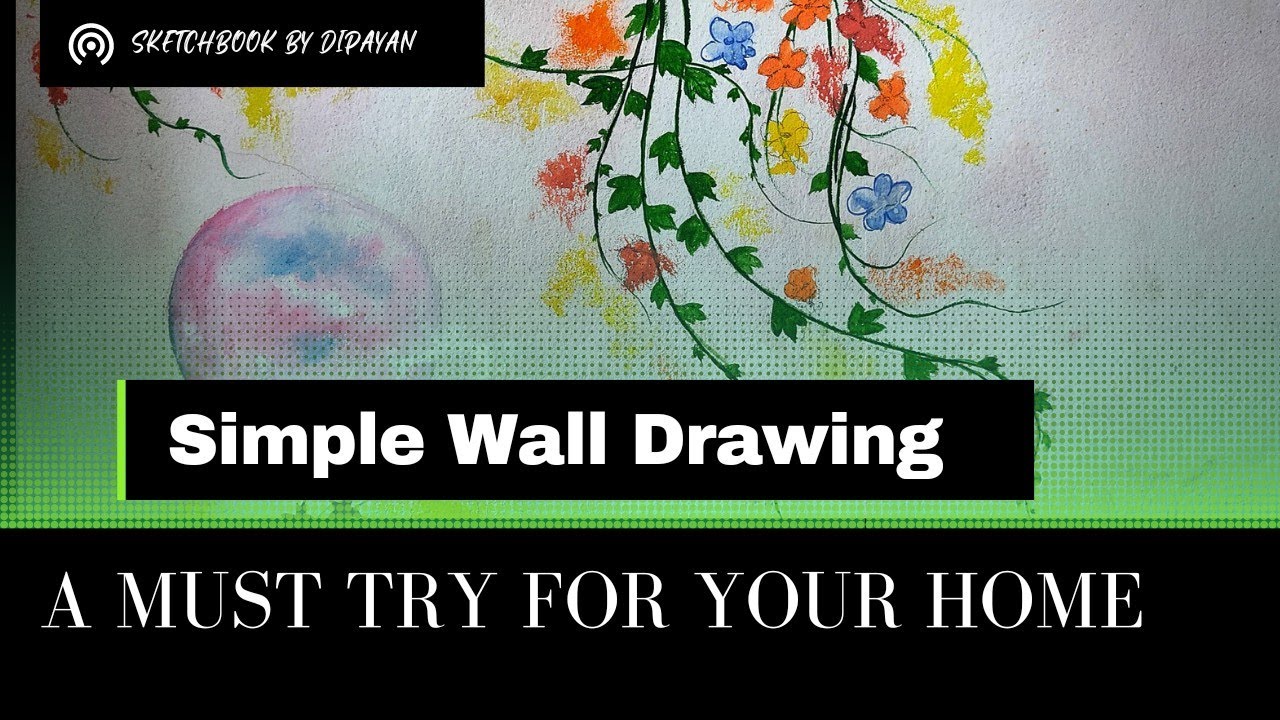 Watch The Mesmerizing Process of Creating a Simple Wall Drawing From ...