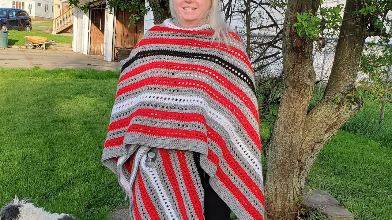 Campfire Ruana Tutorial - YouTube