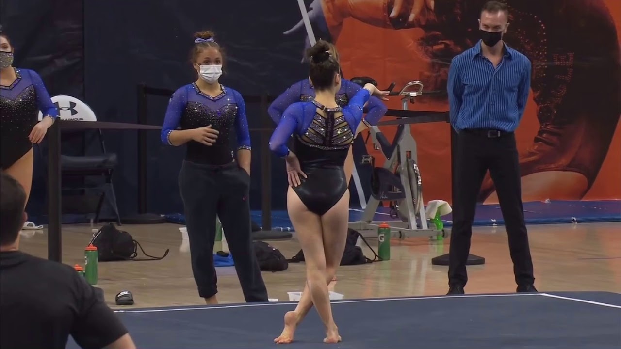 Leah Clapper Floor Florida @ Auburn 2021 9.700 - YouTube