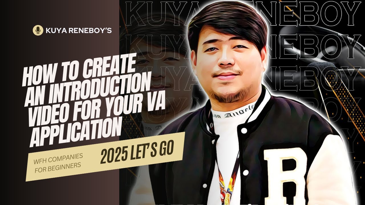 HOW TO MAKE AN INTRODUCTION VIDEO FOR VA AND FREELANCERS! FOR BEGINNERS ...