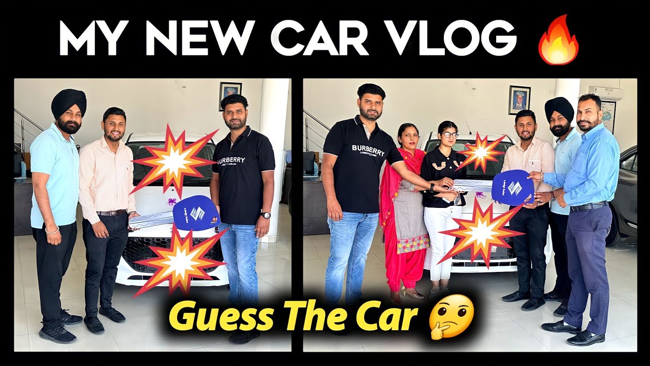 Finally GOT MY NEW CAR 🔥😀 || New Car Vlog 2023 || My 1st Car Vlog - YouTube