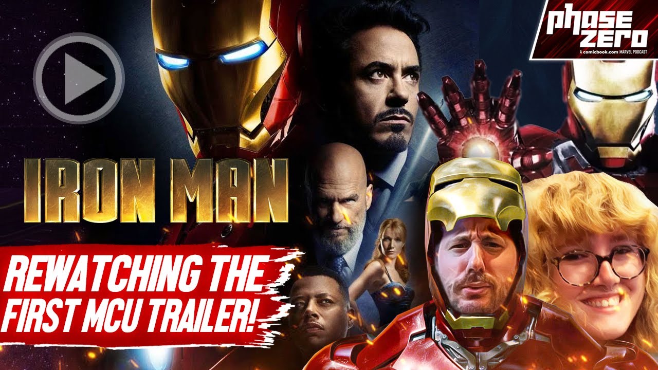 Re-watching The MCU's First Ever Trailer! (Iron Man 2008 MCU Movies ...