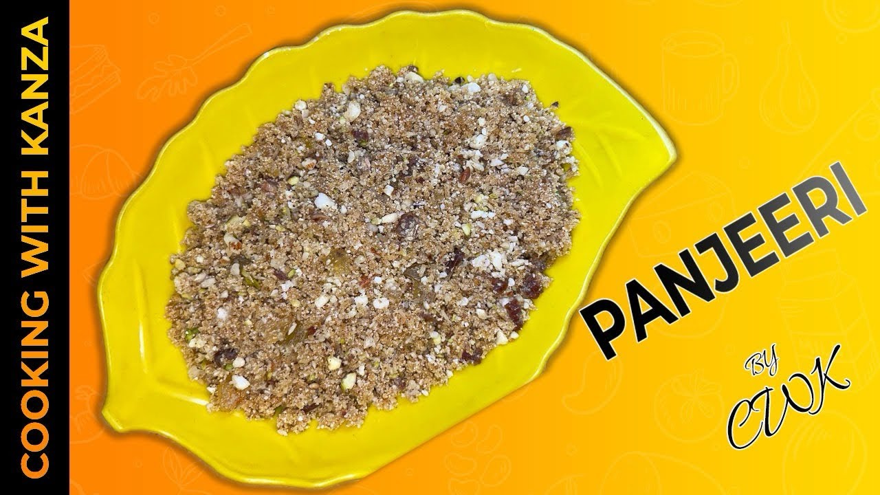 “Easy Panjeeri Recipe | Healthy and Delicious Panjeeri | Cooking With ...
